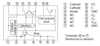 PC923 circuito integrado fotoacoplador de ala velocidad mosfet igbt electronica en torreon ...