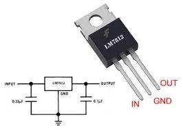 MC7812CT nte966 regulador de voltaje positivo limitacion de corriente cierre termico interno ...