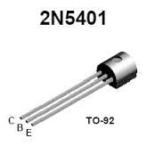 Transistor 2N5401 Pequeña Señal nte288 amplificador con tension colector emisor semiconductor ...