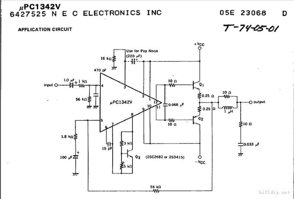 UPC1342V semiconductor refacciones electronicas componentes ...