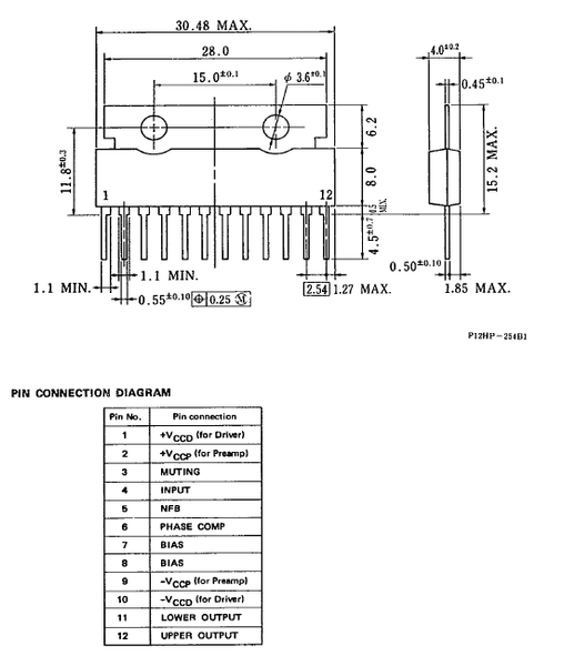 UPC1225H semiconductor refacciones electronicas componentes ...
