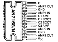 an7158 circuito an7158 circuito integrado an7158 nte1373 semiconductor ...
