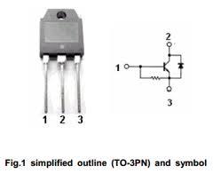Transistor 2SD1398 Potencia nte2302 circuitos electronicos semiconductores electronicos ...