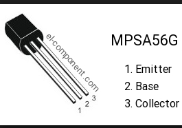 Transistor MPSA56 Pequeña Señal semiconductor refacciones electronicas ...