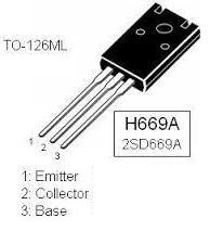 Transistor 2SD669AC Media Potencia nte373 semiconductores refacciones ...