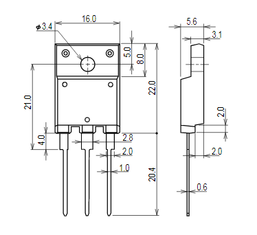 Transistor FP1016 Potencia – Carrod