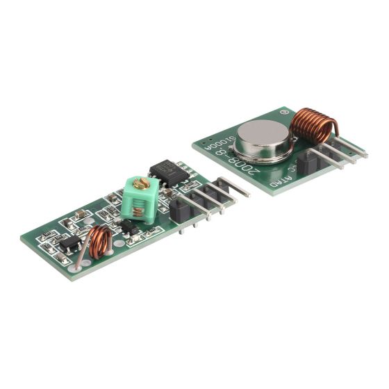 Emisor y Receptor Inalámbrico RF 433 MHz FS1000A RF-5V Inalámbrico ...